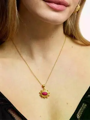 OTTOMAN HANDS Zand Ruby Necklace