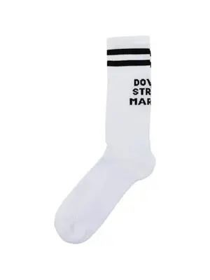 DOVER STREET MARKET X Kei Ninomiya Striped Crew Socks - White