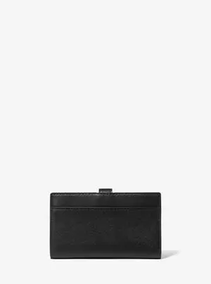 Michael Kors Greenwich Medium Saffiano Leather Bi-fold Wallet