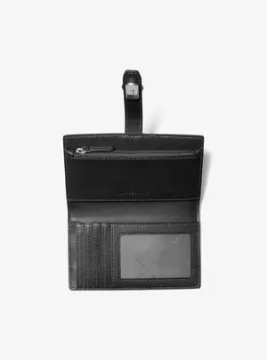 Michael Kors Greenwich Medium Saffiano Leather Bi-fold Wallet