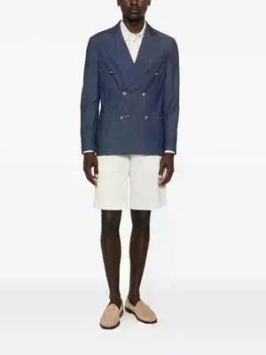 PAOLONI Double-breasted Peak-lapels Blazer
