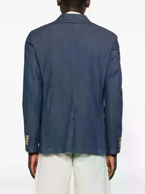PAOLONI Double-breasted Peak-lapels Blazer