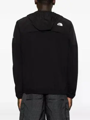 The North Face Logo Print Hooded Jacket - Black