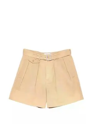FOUND Belted Pleated Shorts