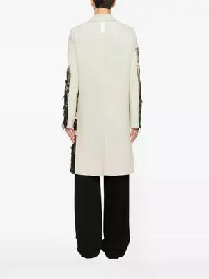Junya Watanabe Tapestry Frayed Coat
