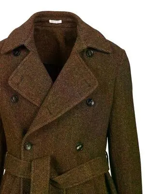 AL DUCA D’AOSTA 1902 Double-breasted Belted Coat