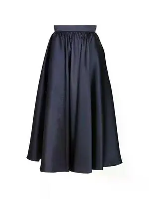 AL DUCA D’AOSTA 1902 Flared Satin Skirt