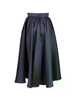 AL DUCA D’AOSTA 1902 Flared Satin Skirt