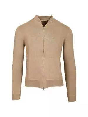 AL DUCA D’AOSTA 1902 Zip-up Ribbed Cardigan