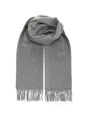 AL DUCA D’AOSTA 1902 Fringed Cashmere Scarf - Grey