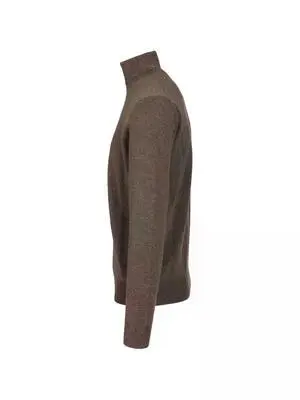 AL DUCA D’AOSTA 1902 Ribbed Trim Roll Neck Sweater