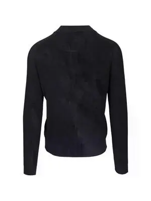AL DUCA D’AOSTA 1902 Zip-up Ribbed Knit Cardigan