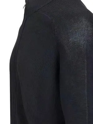AL DUCA D’AOSTA 1902 Zip-up Ribbed Knit Cardigan