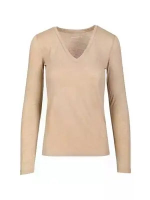 AL DUCA D’AOSTA 1902 V-neck Long-sleeve T-shirt