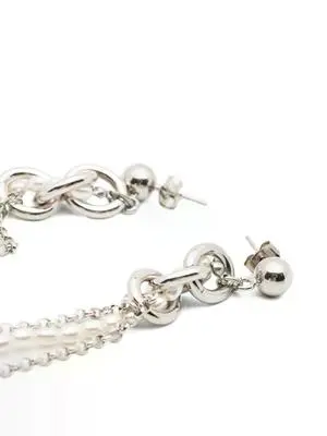 JUSTINE CLENQUET Salem Earrings With Polished Finish