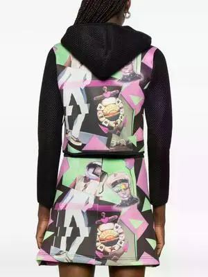 The Artistylist Graphic Print Zip-up Hoodie