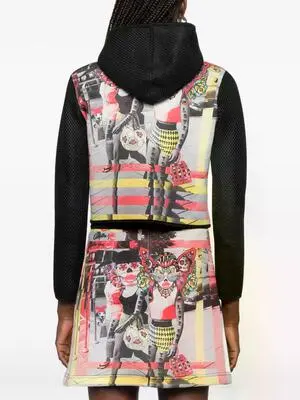 The Artistylist Graphic Print Zip-up Hoodie