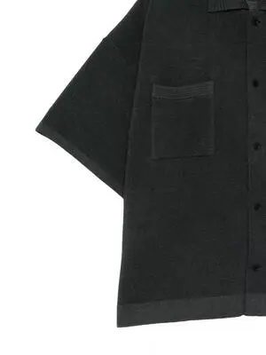 CFCL Ribbed-knit Chest-pocket Shirt
