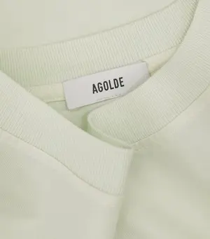 AGOLDE Cotton Asha T-shirt - Green
