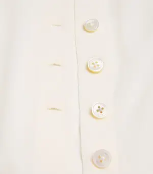 Tory Burch Sleeveless Bow Blouse