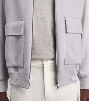 Paul & Shark Cashmere-silk T-shirt - Grey