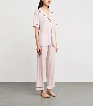 Eberjey Short-sleeve Gisele Pyjama Set - Pink