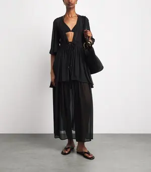 ERES Silk Muslin Maxi Skirt