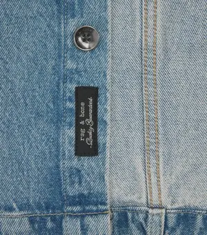 Rag & Bone Denim Astor Overshirt - Blue