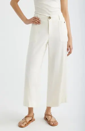 City Blues Cropped Pants For Women