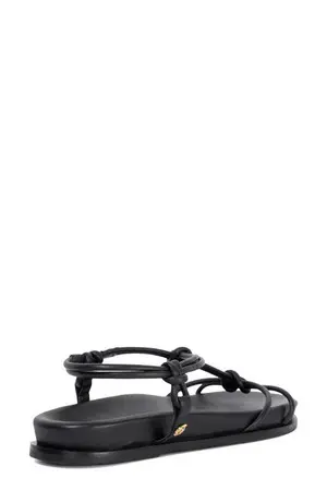 Dune London Launa Ankle Strap Sandals With Knot Detailing