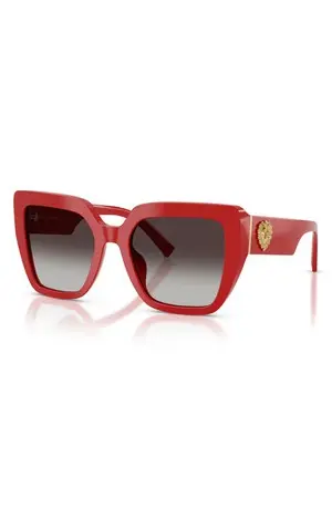 Dolce & Gabbana Square Sunglasses With Sacred Heart Logo Detail
