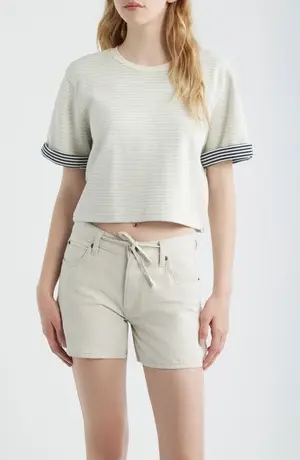 Frame Cropped T-shirts For Women