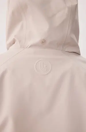 LOLE Aliz Water Repellent Short Trench Coat - Abalone
