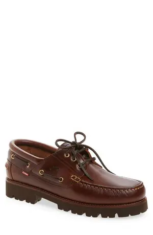 FLUCHOS Richfield Lug Sole Boat Shoe