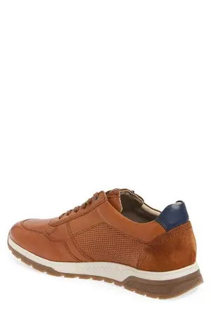 FLUCHOS Louis Leather Lace-up Sneaker With Side Zip