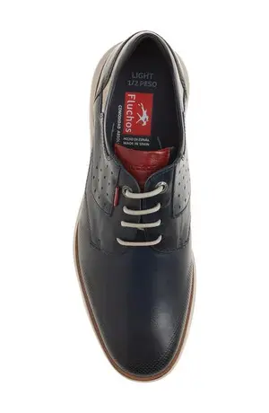 FLUCHOS Perforated Toe Derby - Ocean