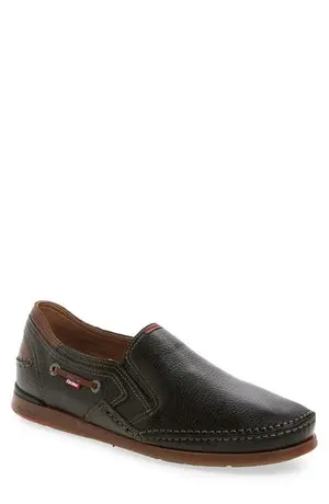 FLUCHOS Hand-sewn Leather Loafers - Black