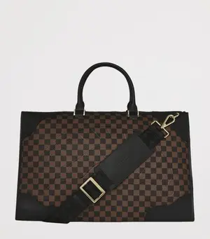 SPRAYGROUND Katana Check Pyramid Duffle Bag