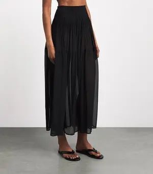 ERES Silk Muslin Maxi Skirt