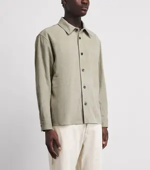 FRAME Suede Shirt