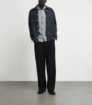 FRAME Stripe Short-sleeve Shirt