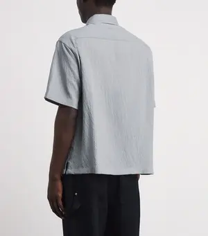 FRAME Stripe Short-sleeve Shirt