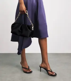 CHRISTIAN LOUBOUTIN Eva Small Shoulder Bag - Black