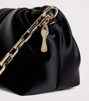CHRISTIAN LOUBOUTIN Eva Small Shoulder Bag - Black