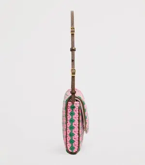 Valentino Garavani Small Crochet Shoulder Bag