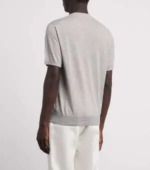Paul & Shark Cashmere-silk T-shirt
