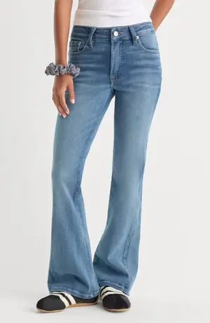 Good American Soft High Waist Bootcut Jeans