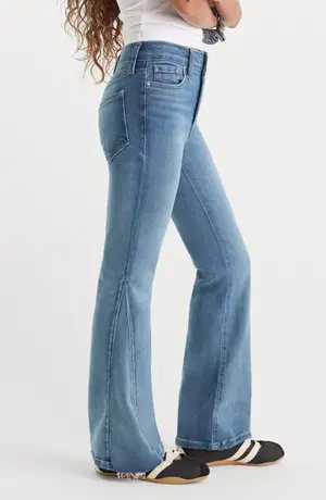 Good American Soft High Waist Bootcut Jeans