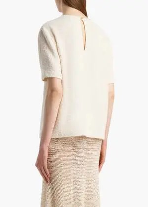 Khaite Web Top In English Twist Tweed