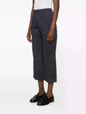 BONHEUR Dali Cropped Turn-up Trousers